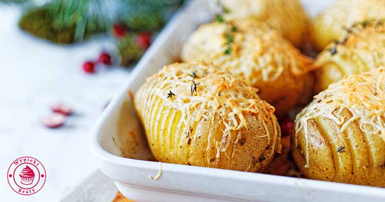 Kartofle hasselback po góralsku - Wypieki Beaty - przepisy i zdjęcia