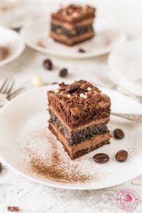 Czekoladowe ciasto euforia - przepis - Wypieki Beaty