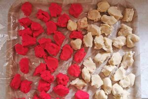 Ciasteczka cukrowe laski - przepis - Wypieki Beaty